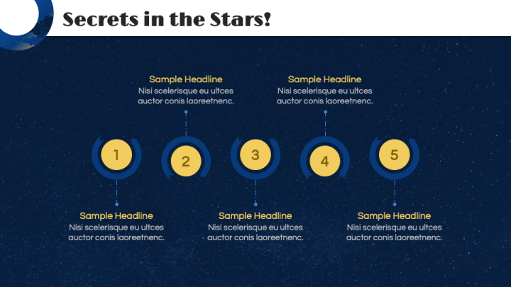 Free - Starry Night Background Theme for PowerPoint and Google Slides ...