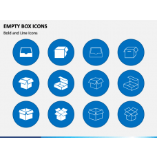 Box Icons PowerPoint Template - PPT Slides