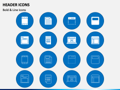 Header Icons for PowerPoint and Google Slides - PPT Slides
