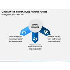 3 Directions PowerPoint Template and Google Slides Theme