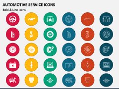 Automotive Service Icons for PowerPoint and Google Slides - PPT Slides