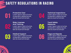 Free - Motorcycle Race Theme for PowerPoint and Google Slides