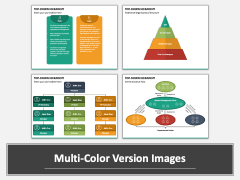 Top Down Hierarchy PowerPoint and Google Slides Template - PPT Slides