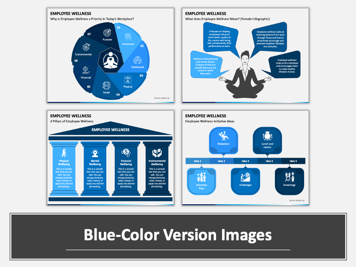 Employee Wellness PowerPoint and Google Slides Template - PPT Slides