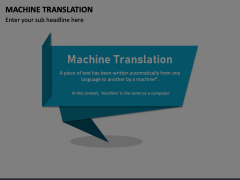 Machine Translation PowerPoint and Google Slides Template - PPT Slides