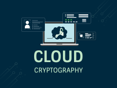 Cloud Cryptography PowerPoint Template and Google Slides Theme - PPT Slides