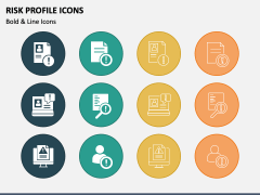 Risk Profile Icons for PowerPoint and Google Slides - PPT Slides