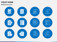 Policy Icons for PowerPoint and Google Slides - PPT Slides