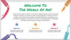 Free - Crayons Theme for PowerPoint and Google Slides