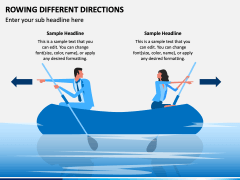 Rowing Different Directions for PowerPoint and Google Slides - PPT Slides