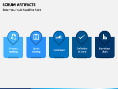 SCRUM Artifacts PowerPoint and Google Slides Template - PPT Slides