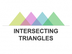 Intersecting Triangles PowerPoint and Google Slides Template - PPT Slides