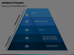 Heinrich Pyramid PowerPoint and Google Slides Template - PPT Slides