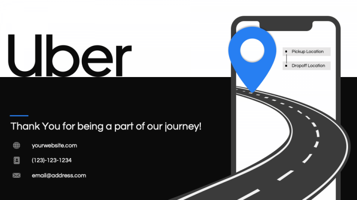 Free - Uber Case Study Presentation for PowerPoint and Google Slides - PPT Slides