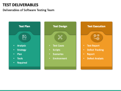 Test Deliverables PowerPoint and Google Slides Template - PPT Slides