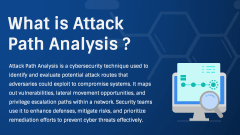 Attack Path Analysis PowerPoint and Google Slides Template - PPT Slides