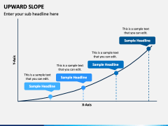 Upward Slope for PowerPoint and Google Slides - PPT Slides