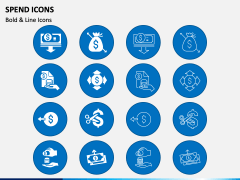 Spend Icons for PowerPoint and Google Slides - PPT Slides