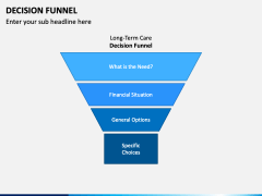 Decision Funnel PowerPoint and Google Slides Template - PPT Slides