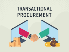 Transactional Procurement PowerPoint and Google Slides Template - PPT Slides