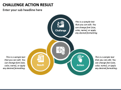 Challenge Action Result PowerPoint and Google Slides Template - PPT Slides
