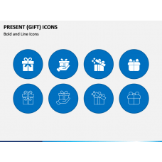 Reward Icons PowerPoint Template - PPT Slides