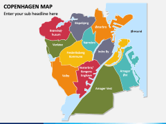 Copenhagen Map for PowerPoint and Google Slides - PPT Slides
