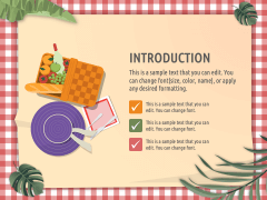 Free - School Picnic Theme PowerPoint Template and Google Slides Theme