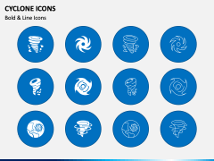 Cyclone Icons for PowerPoint and Google Slides - PPT Slides