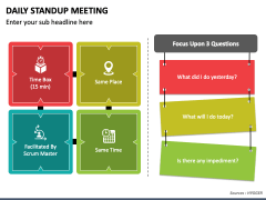 Daily Standup Meeting PowerPoint and Google Slides Template - PPT Slides