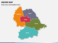 Indore Map for PowerPoint and Google Slides - PPT Slides
