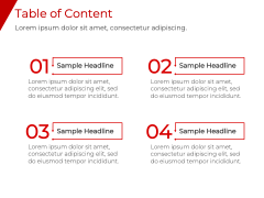 Minimal Red Presentation for PowerPoint and Google Slides - PPT Slides