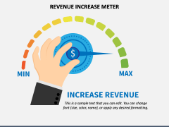 Revenue Increase Meter for PowerPoint and Google Slides - PPT Slides
