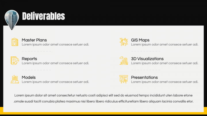 Town Planning Project Proposal PowerPoint and Google Slides Template ...