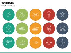 War Icons for PowerPoint and Google Slides - PPT Slides