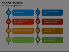 Pre Call Planning PowerPoint and Google Slides Template - PPT Slides