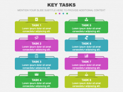 Key Tasks PowerPoint and Google Slides Template - PPT Slides