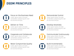 Dynamic Systems Development Method PowerPoint and Google Slides Template