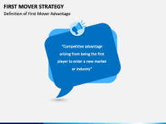 First Mover Strategy PowerPoint and Google Slides Template - PPT Slides