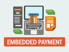 Embedded Payment PowerPoint and Google Slides Template - PPT Slides