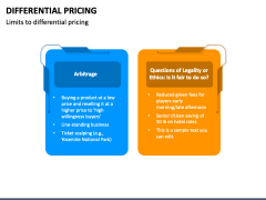 Differential Pricing PowerPoint and Google Slides Template - PPT Slides