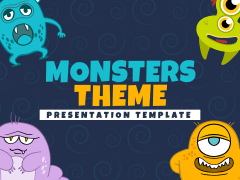 Free - Monsters Presentation Theme for PowerPoint and Google Slides