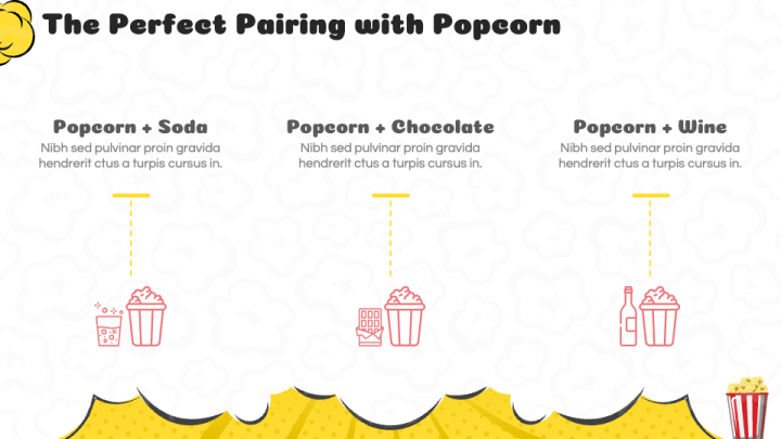 Free - Popcorn Background Theme for PowerPoint and Google Slides - PPT ...