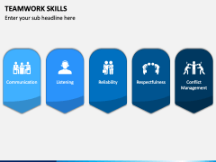 Teamwork Skills PowerPoint and Google Slides Template - PPT Slides