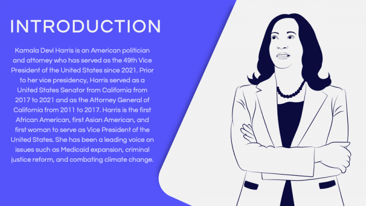 Free - Kamala Harris Presentation for PowerPoint and Google Slides ...