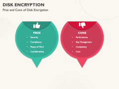 Disk Encryption PowerPoint and Google Slides Template - PPT Slides
