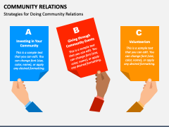 Community Relations PowerPoint and Google Slides Template - PPT Slides