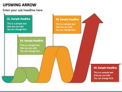 Upswing Arrow PowerPoint and Google Slides Template - PPT Slides