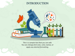 Free - Biology For High School PowerPoint Template and Google Slides Theme