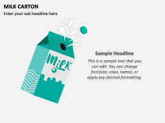 Milk Carton for PowerPoint and Google Slides - PPT Slides